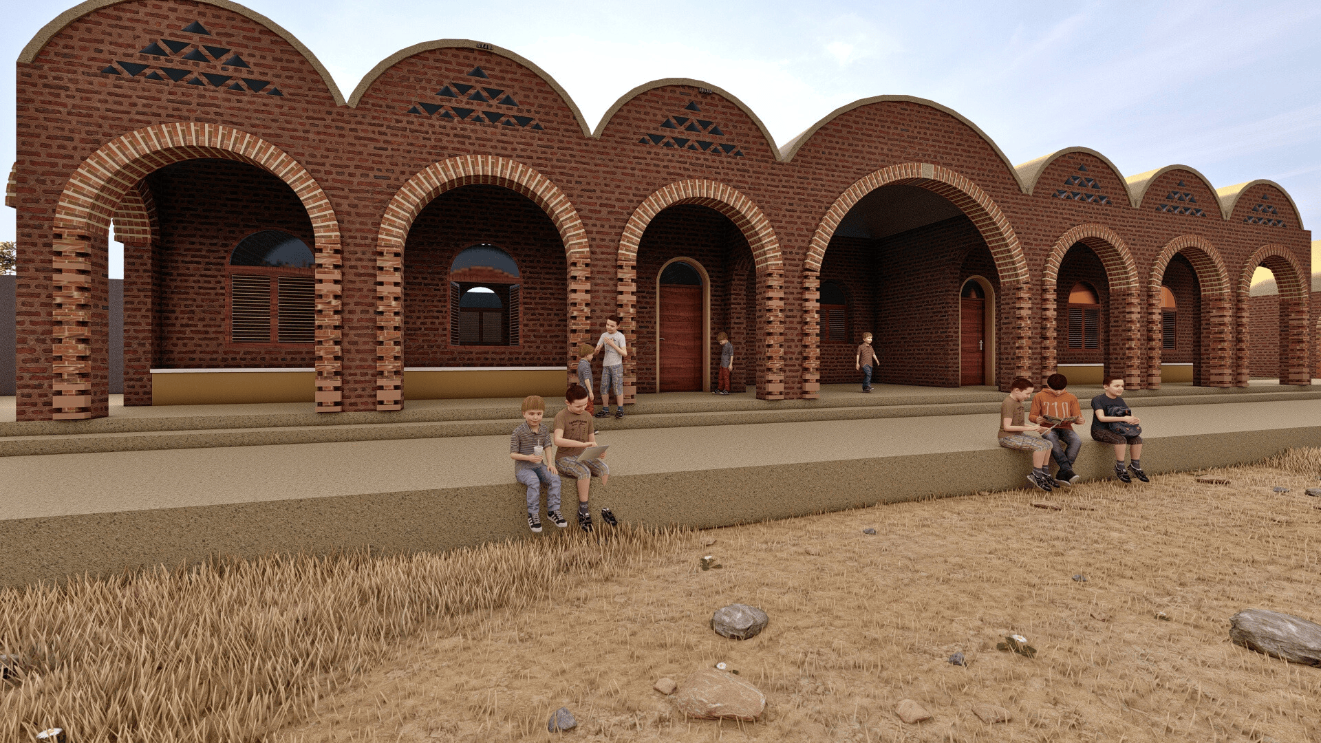 Sahara School - Ghala Alsalman — Architecture & Interior